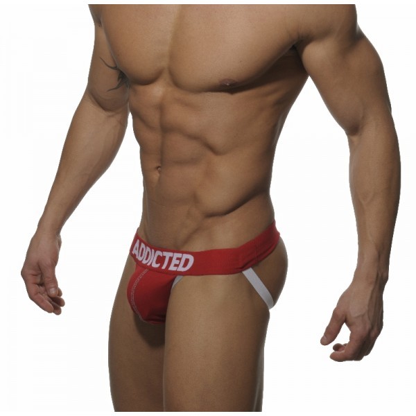 Addicted Push Up Jockstrap Rood kopen | Underwear-store.nl